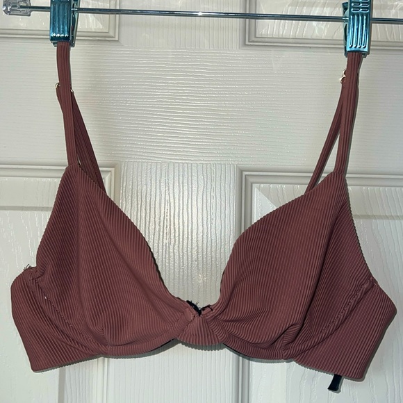 Beach Riot | Swim | Soft Brown Beach Riot Bikini Top | Poshmark